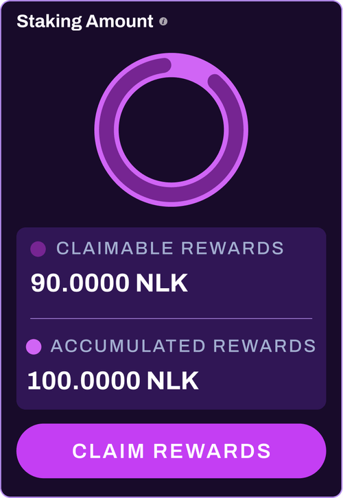 NuLink Staking Dashboard